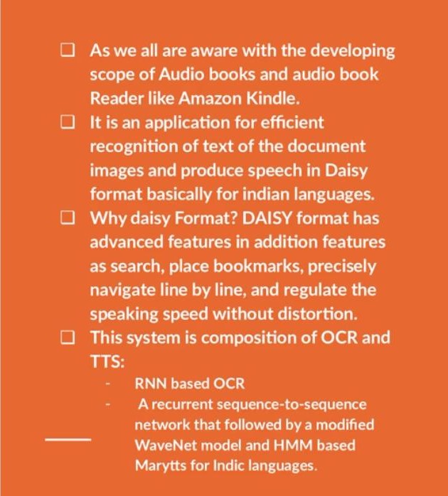 Daisy Audio Book App